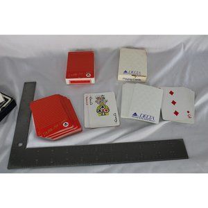 Delta Airlines | Toys | 2 Decks Delta Airlines Playing Cards Vintage ...